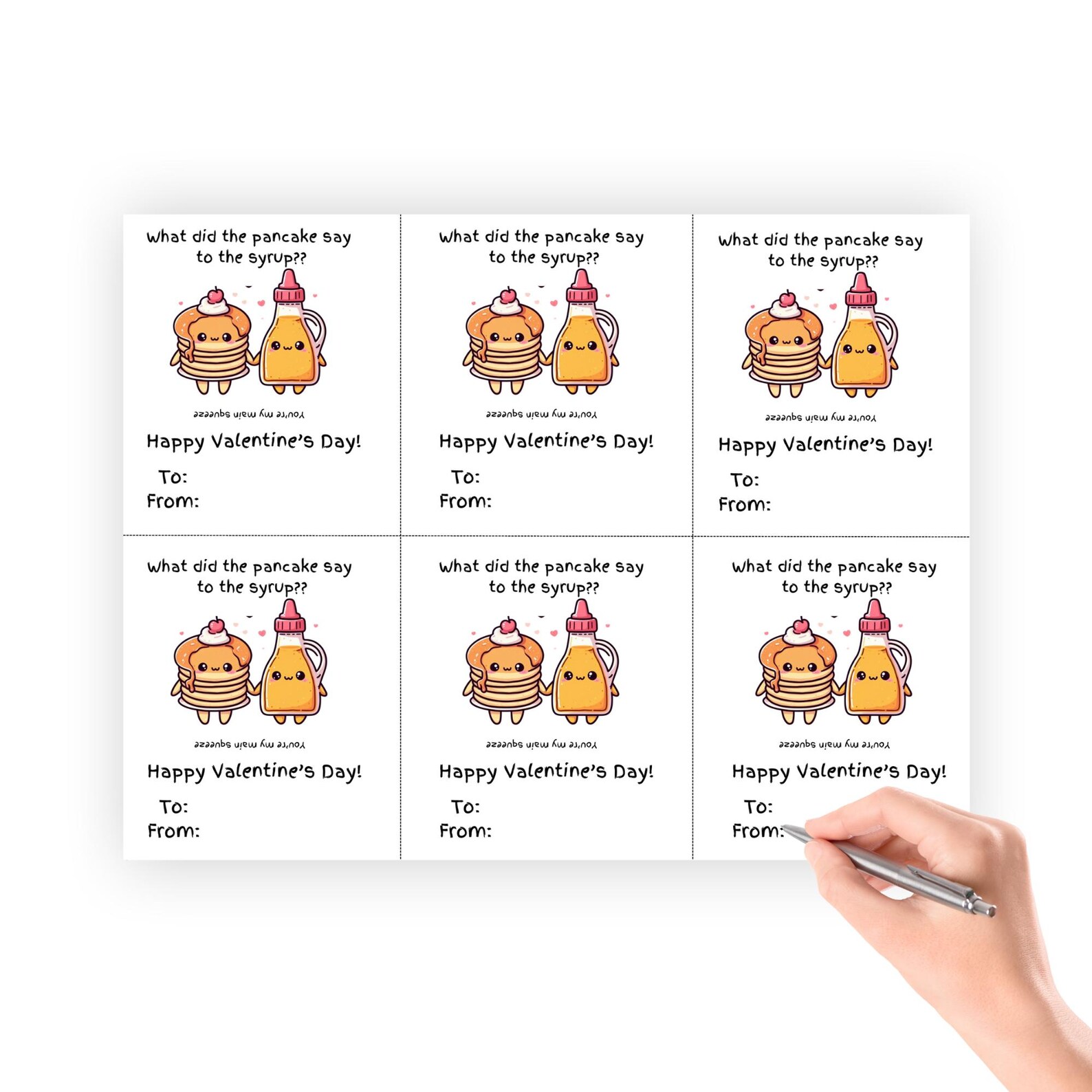 Joke Valentines Day Cards Printable, Kids Valentines Day Jokes Cards ...