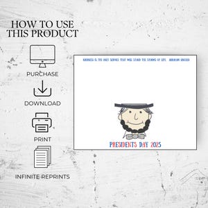 President's Day Handprint Art Printable, President's Day Activities for ...