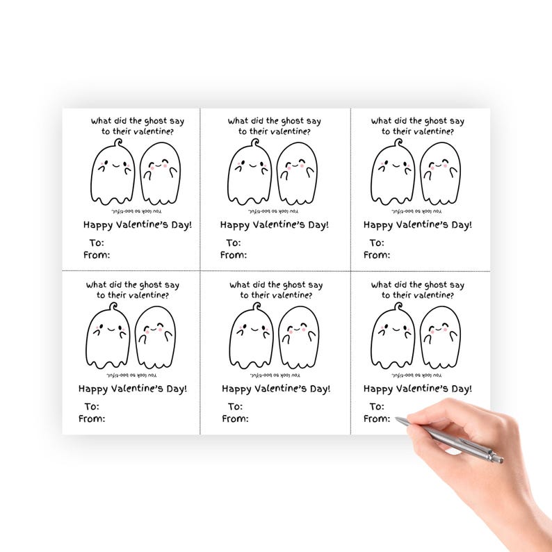 Joke Valentines Day Cards Printable, Kids Valentines Day Jokes Cards ...