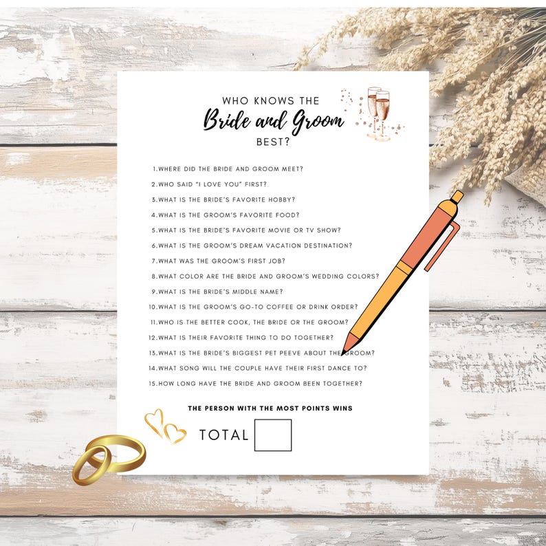 Finish the Bride's Sentence Printable, Finish the Bride's Phrase Game ...