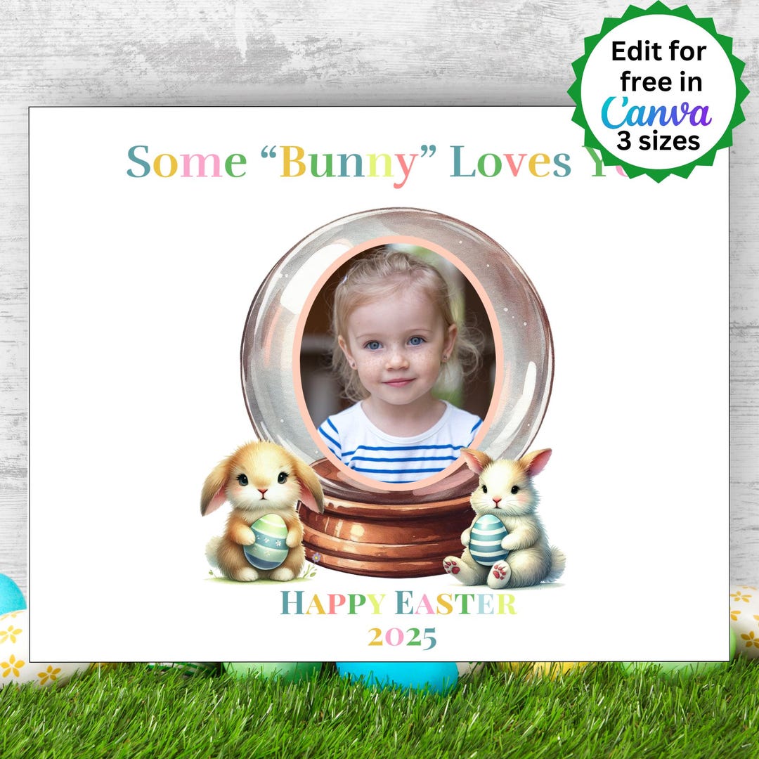 Easter Photo Frame Craft, Easter Picture Frame Craft, Easter Photo Gift ...