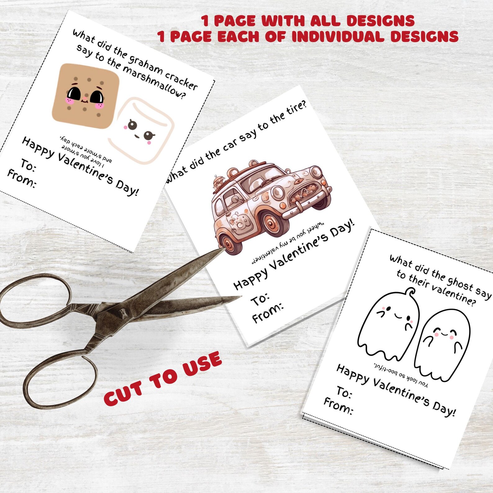 Joke Valentines Day Cards Printable, Kids Valentines Day Jokes Cards ...