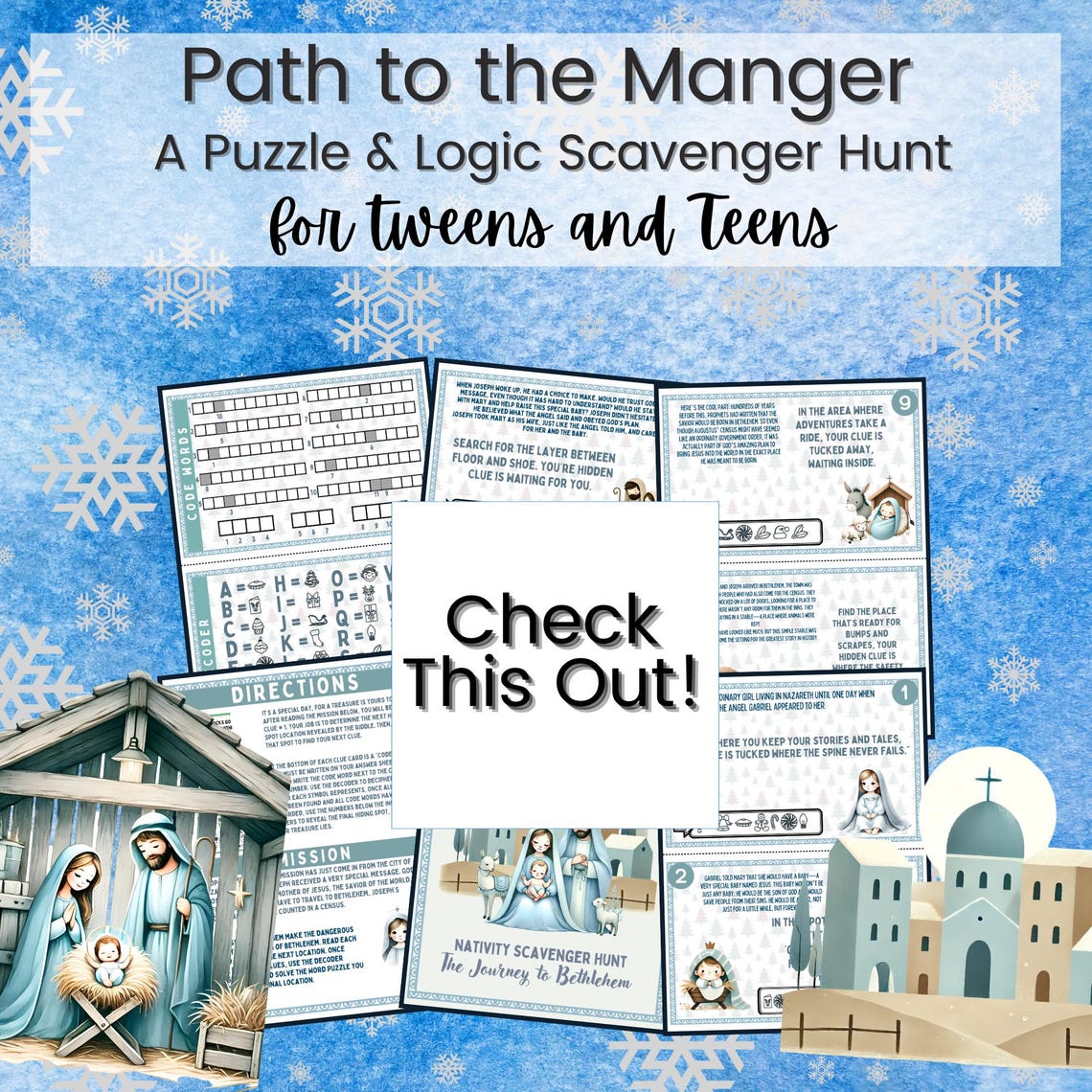 Christmas Ornament Trinity Printable Coloring Sheet, Christmas Ornament ...