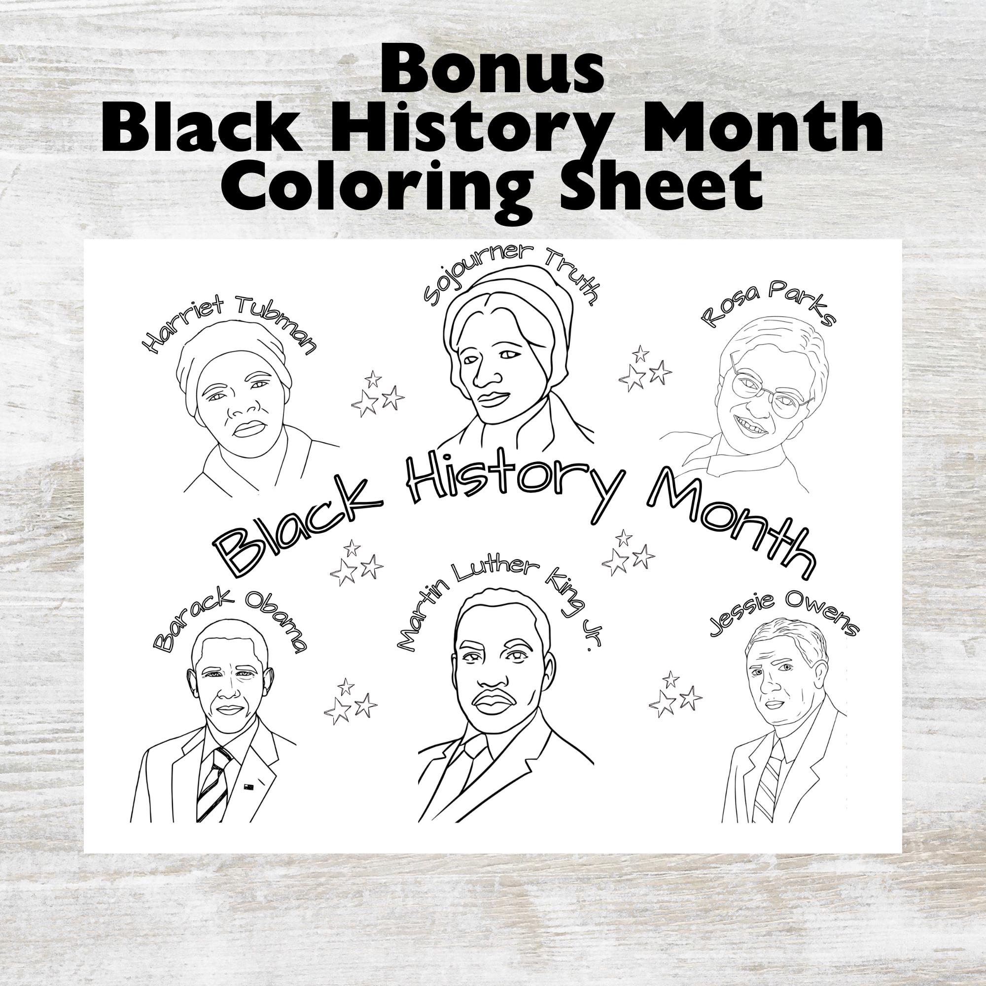 100 Black History Trivia Cards, Black History Month Trivia Game for ...