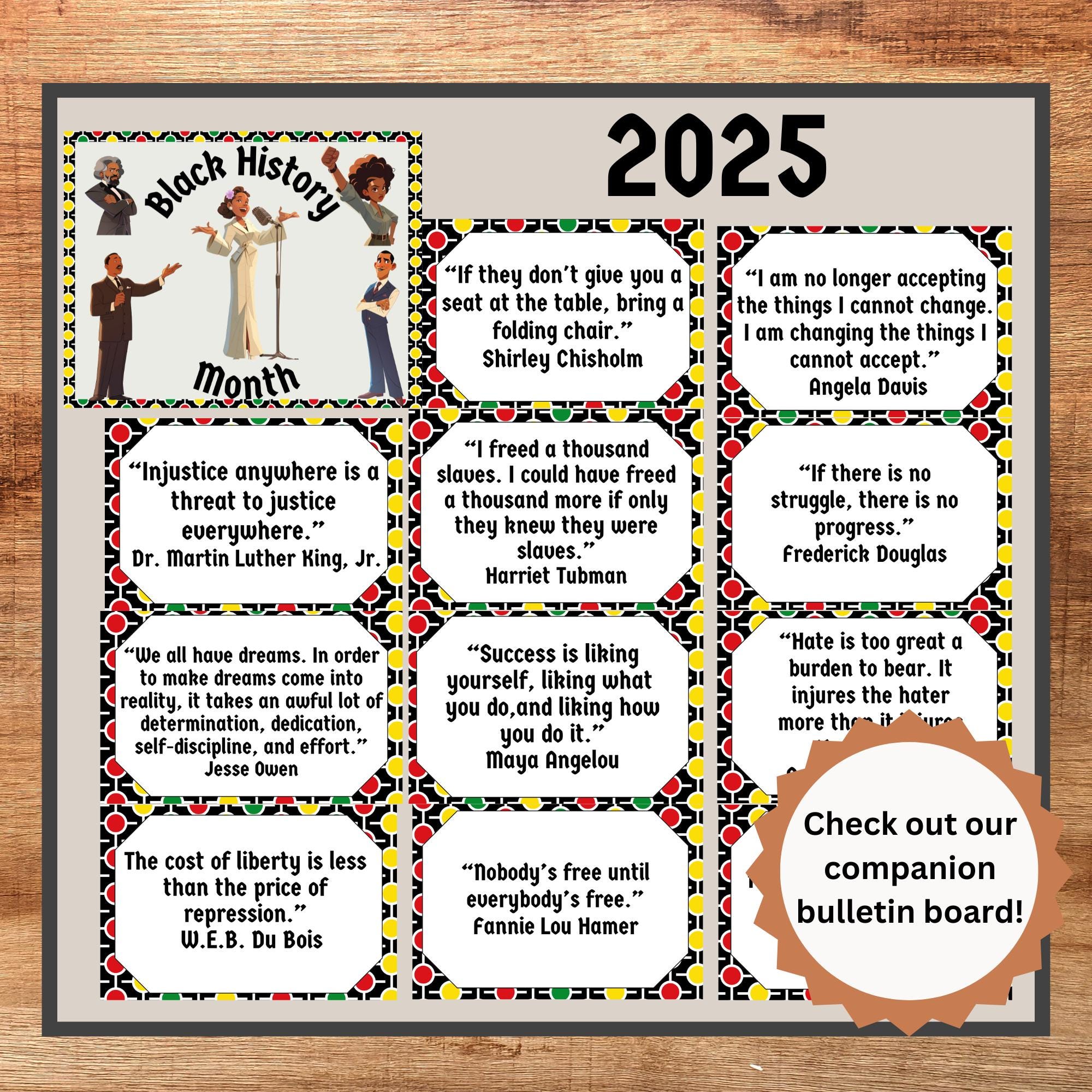 100 Black History Trivia Cards, Black History Month Trivia Game for ...