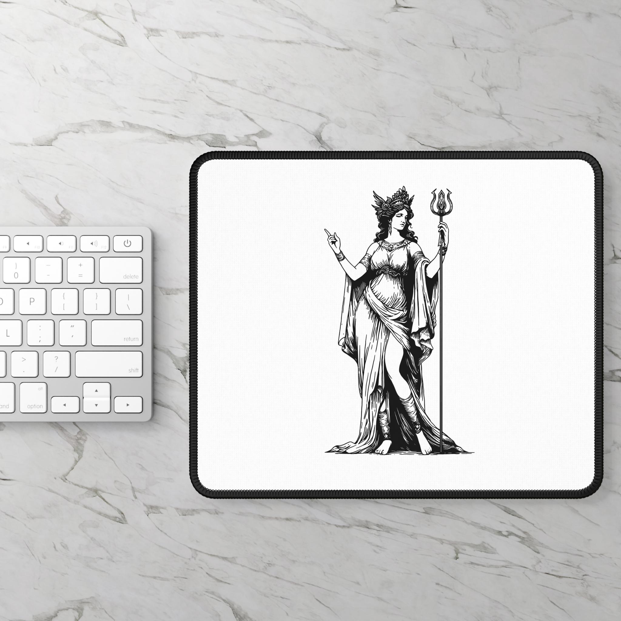 Gaming Mouse Pad - Hera Greek Mythology - Hera Queen of Gods - Greek ...