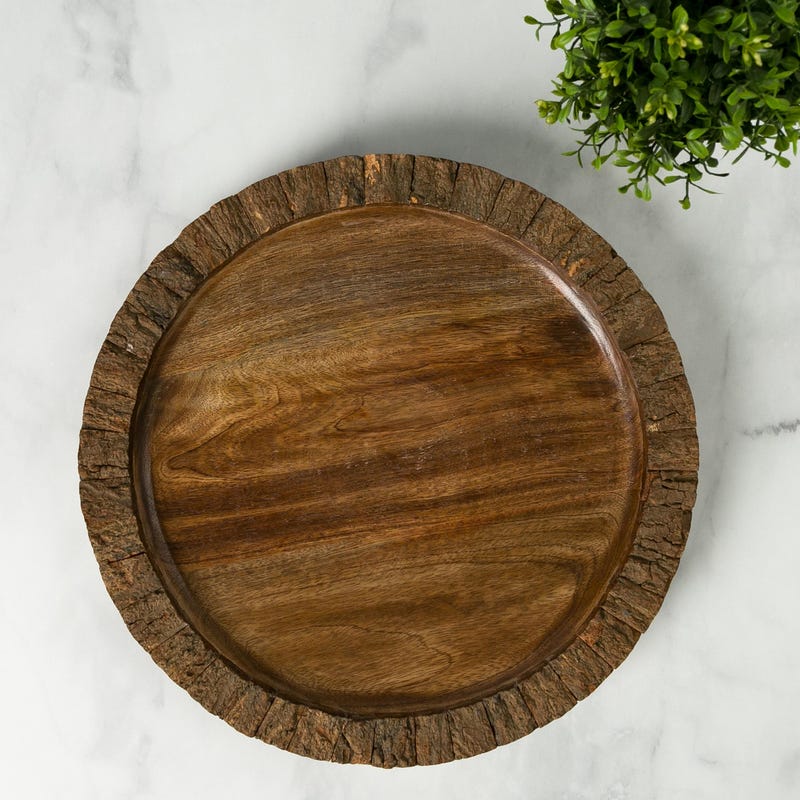 Mango Wood Centerpiece - Etsy