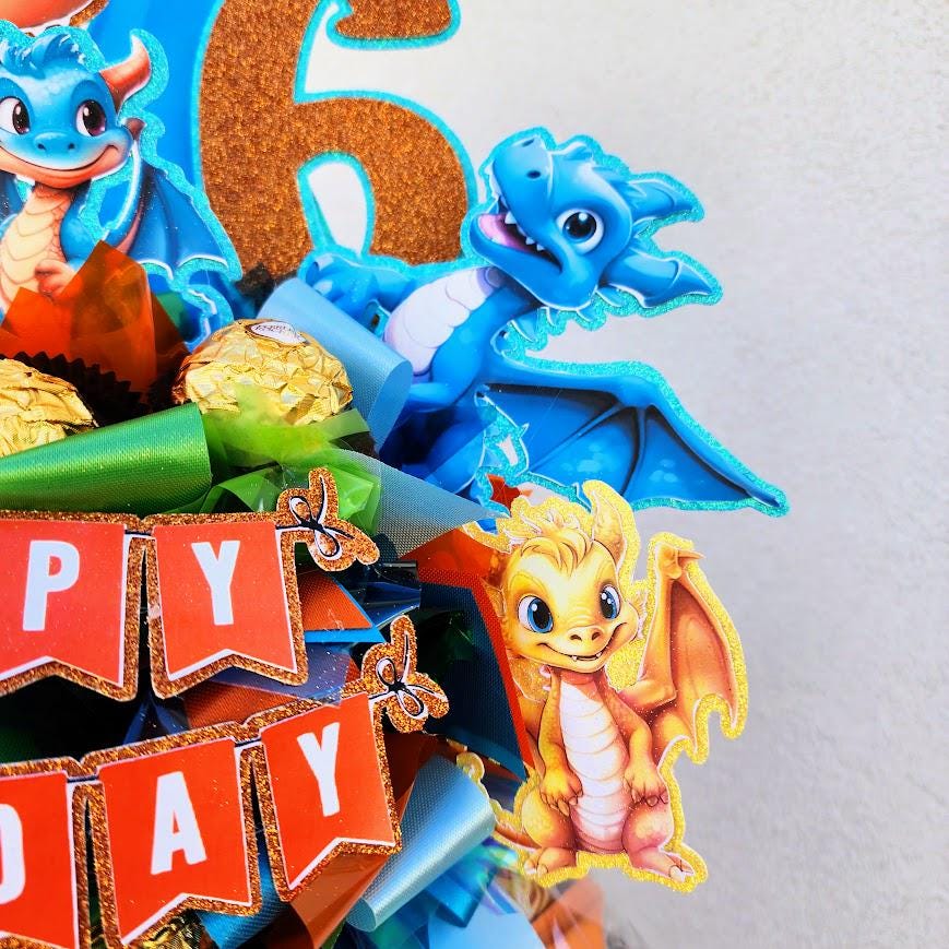 Dragon Birthday Gift Basket - Etsy