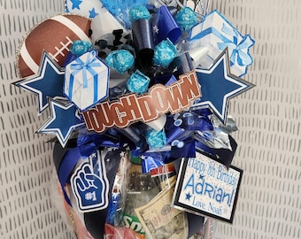 Cowboys Sports Gift Basket - Etsy