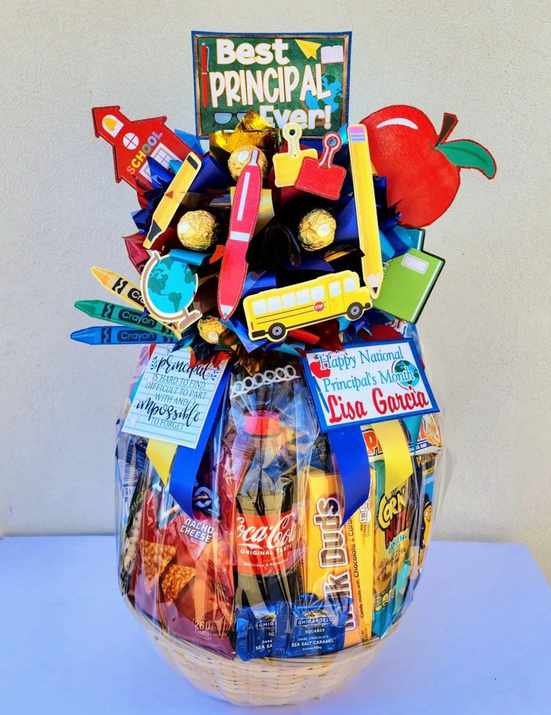 Best Principal Ever Gift Basket - Etsy