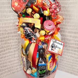 Thank a Firefighter Gift Basket - Etsy