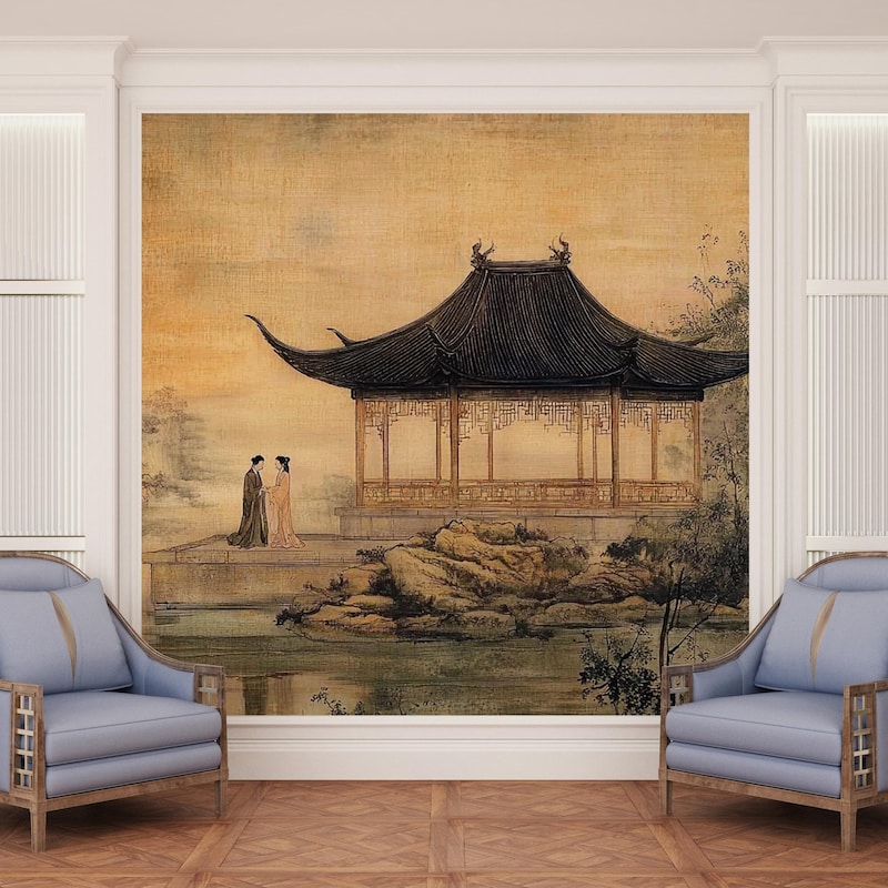 Chinese Wall Mural - Etsy
