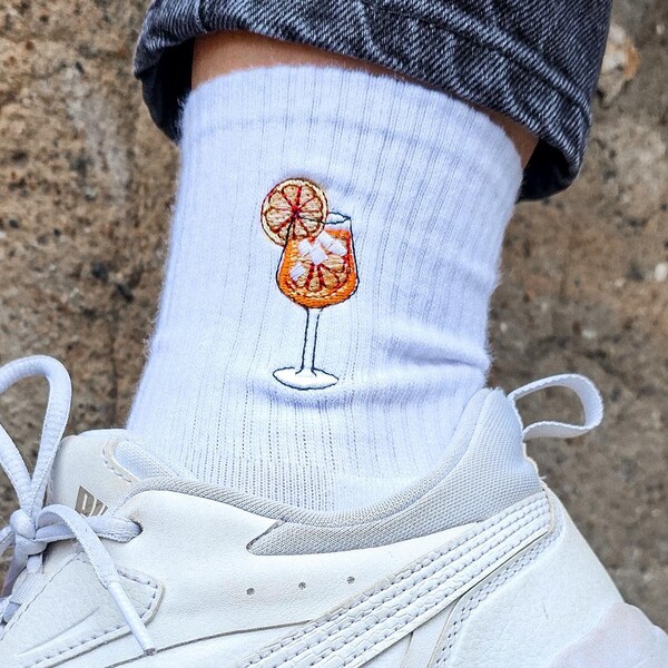 Aperol spritz socken - Etsy.de