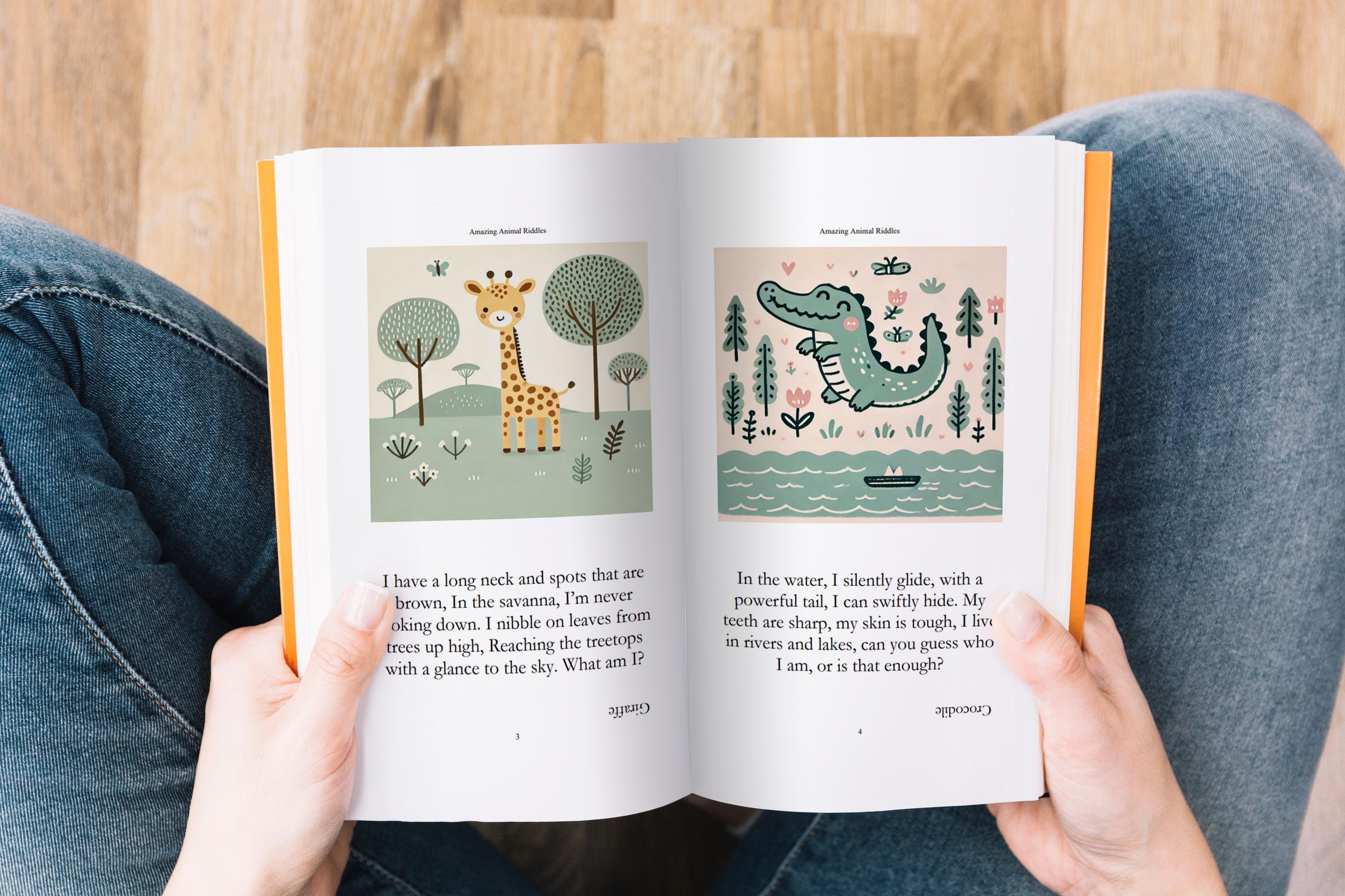 Amazing Animal Riddles , Riddles Book , Family Activity , Learning Fun ...