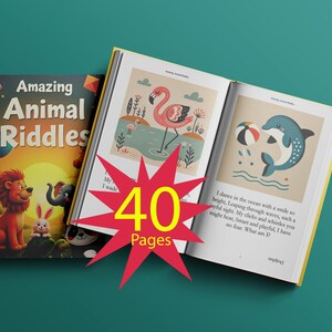 Amazing Animal Riddles , Riddles Book , Family Activity , Learning Fun ...
