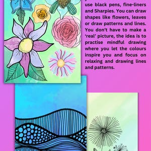 Colourful Reverse Colouring Pages Pdf Digital Download. - Etsy