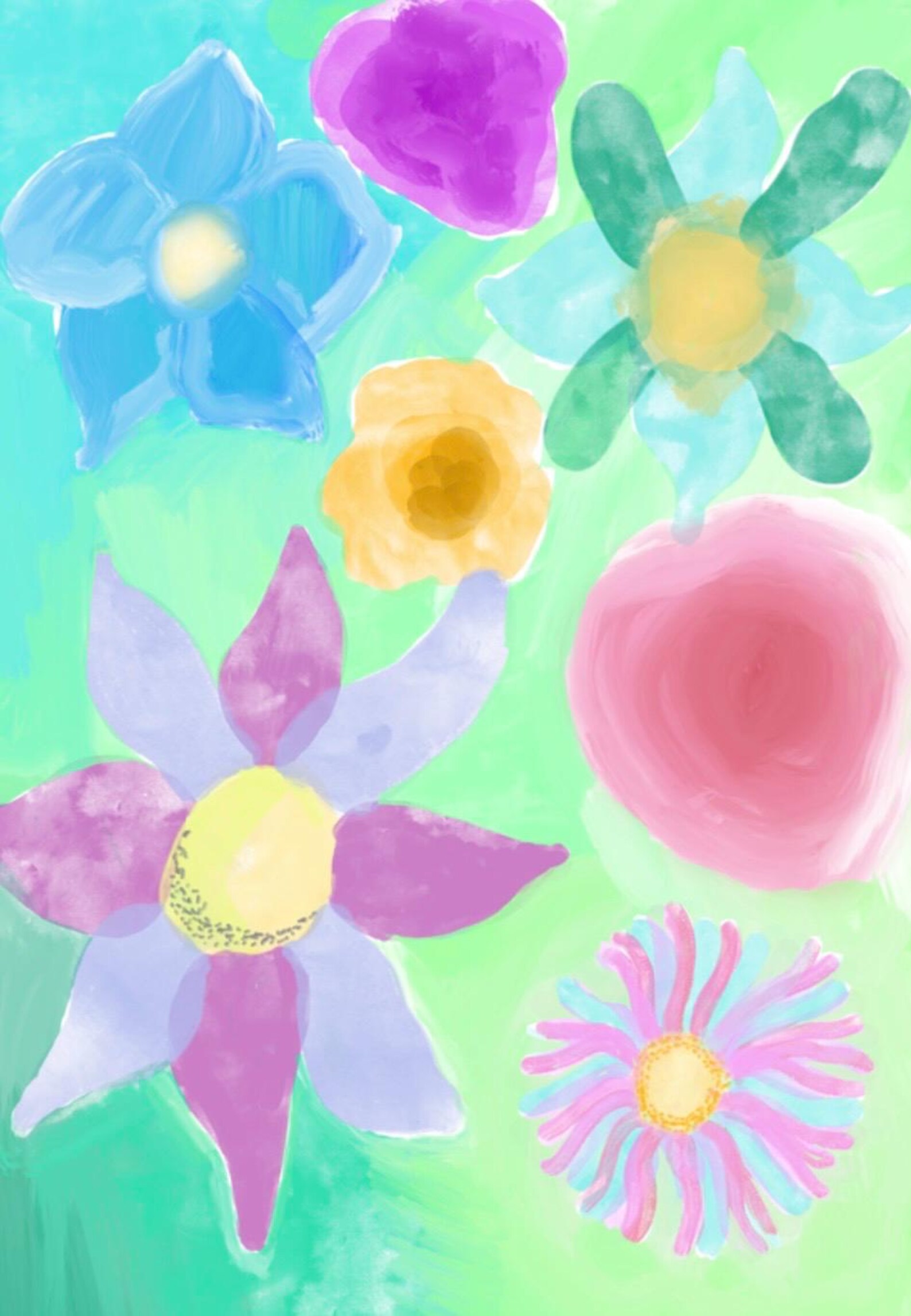 Colourful Reverse Colouring Pages Pdf Digital Download. - Etsy