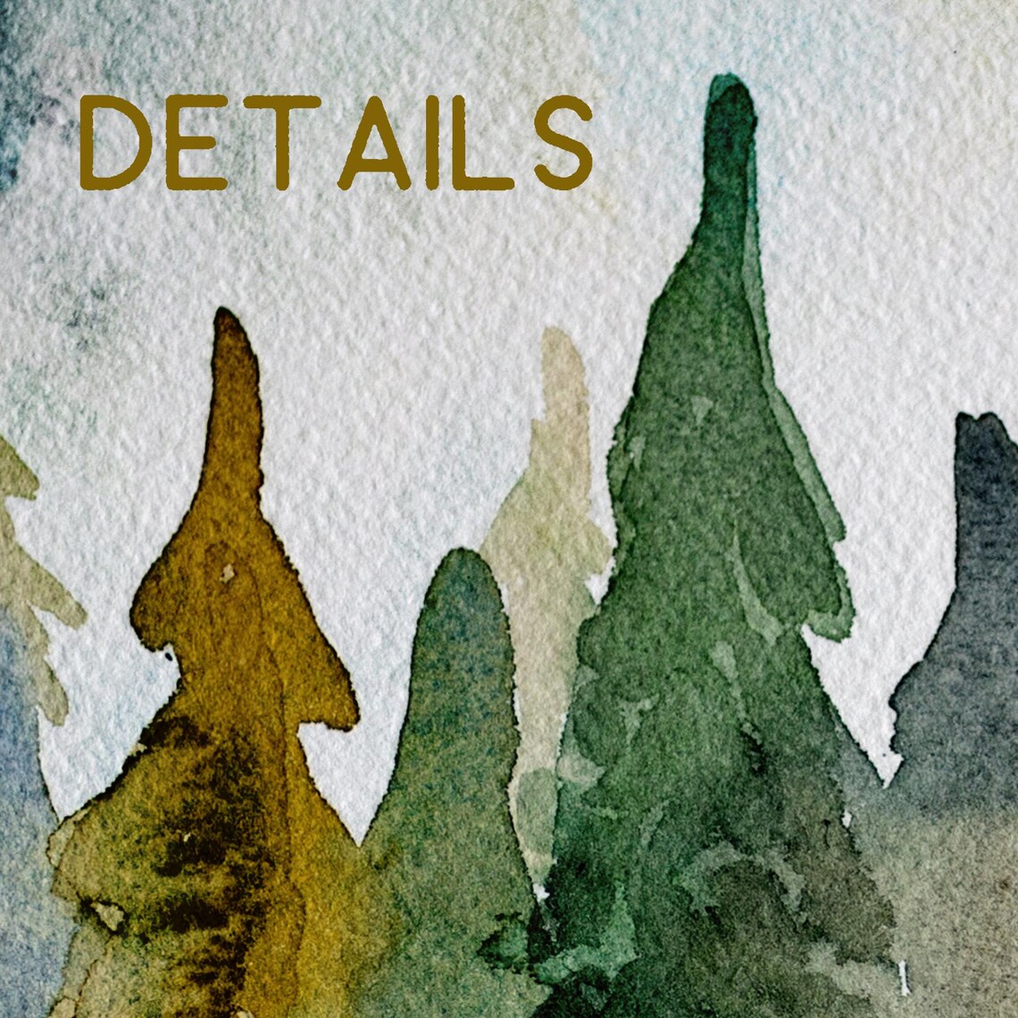 Digital Download Oregon Watercolor, Oregon Shape Painting, Tree ...