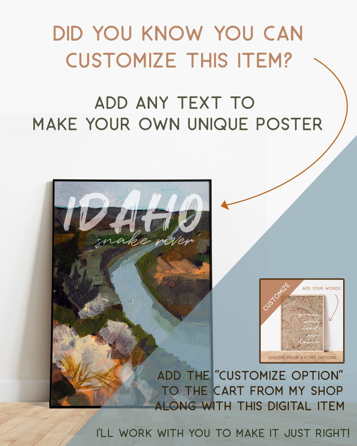 Snake River Acrylic Painting Digital Download Wall Art - Etsy