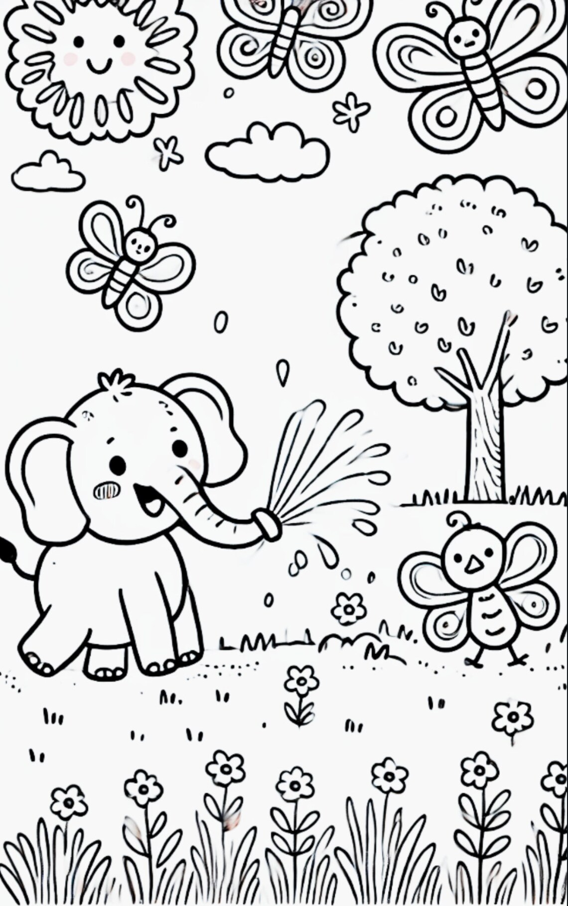 Creative Kids' Coloring Pages | Fun, Simple Designs for Children - Etsy