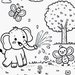 Creative Kids' Coloring Pages | Fun, Simple Designs for Children - Etsy