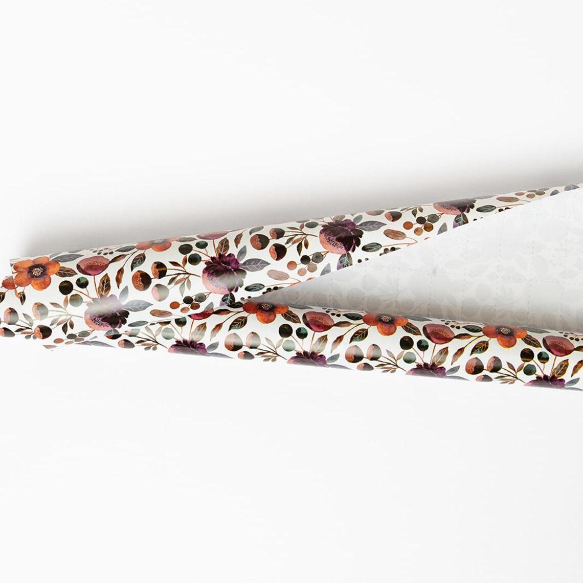 Fall Floral Wrapping Paper Roll, Birthday Gift Wrap, Wedding Gift Wrap ...