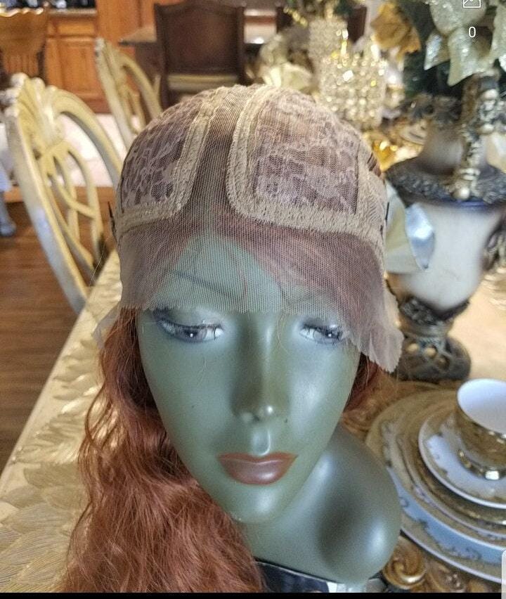 Copper Lace Front Wig - Etsy