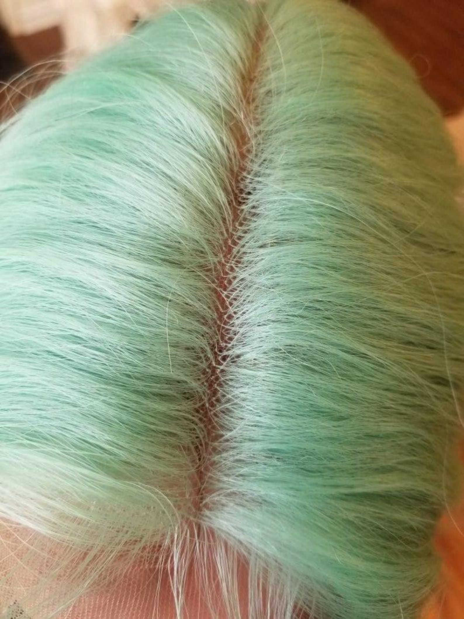 Rainbow Lace Front Wig - Etsy