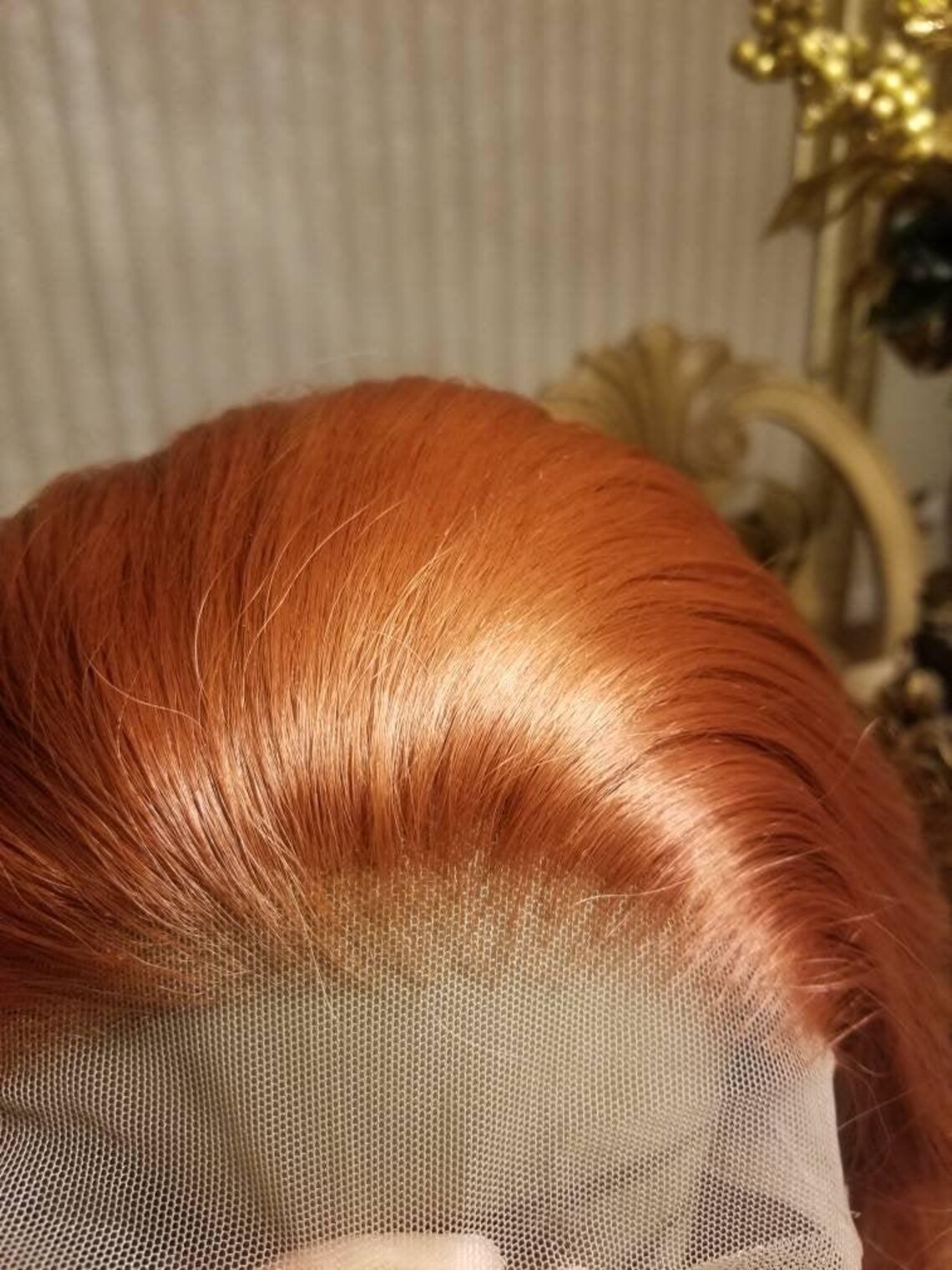 Copper Red Beauty Waves Lace Front Wig Goddess Beauty Wig Auburn - Etsy