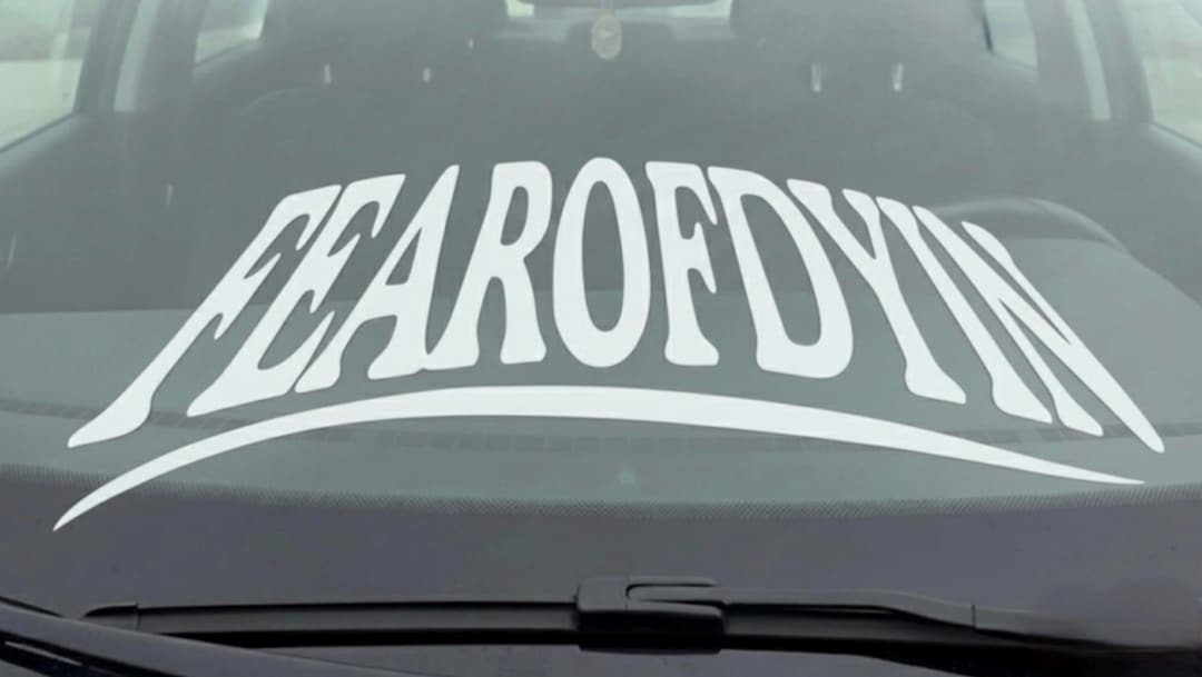 Fear of Dyin Vinyl Decal, Squatted Truck/car Sticker - Etsy