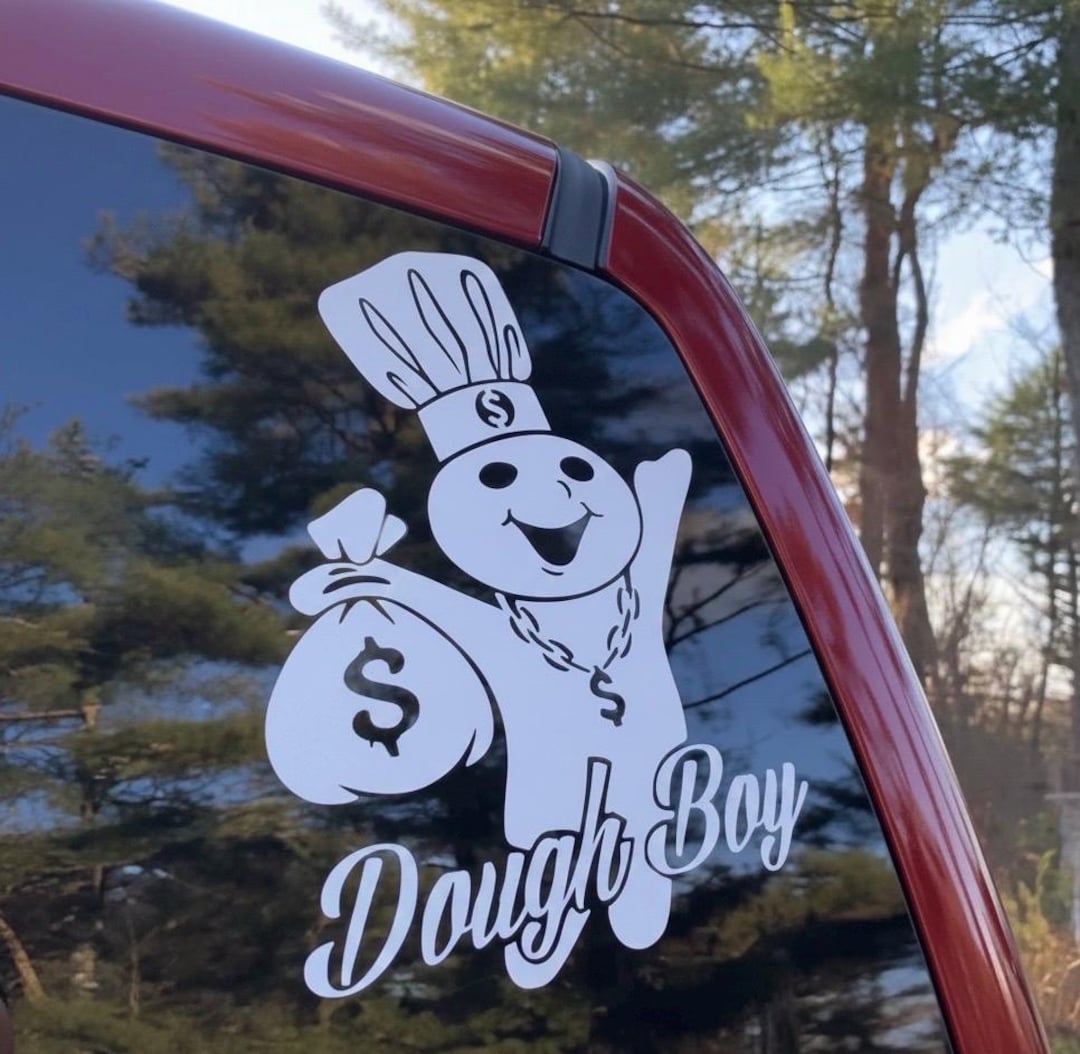 Dough Boy Vinyl Decal, Squatted Truck Car Sticker - Etsy