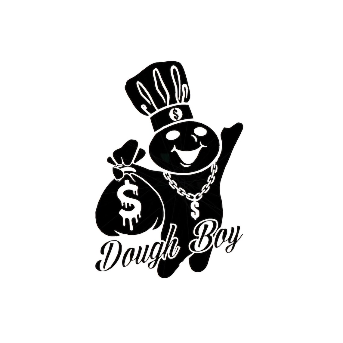 Dough Boy Vinyl Decal, Squatted Truck Car Sticker - Etsy