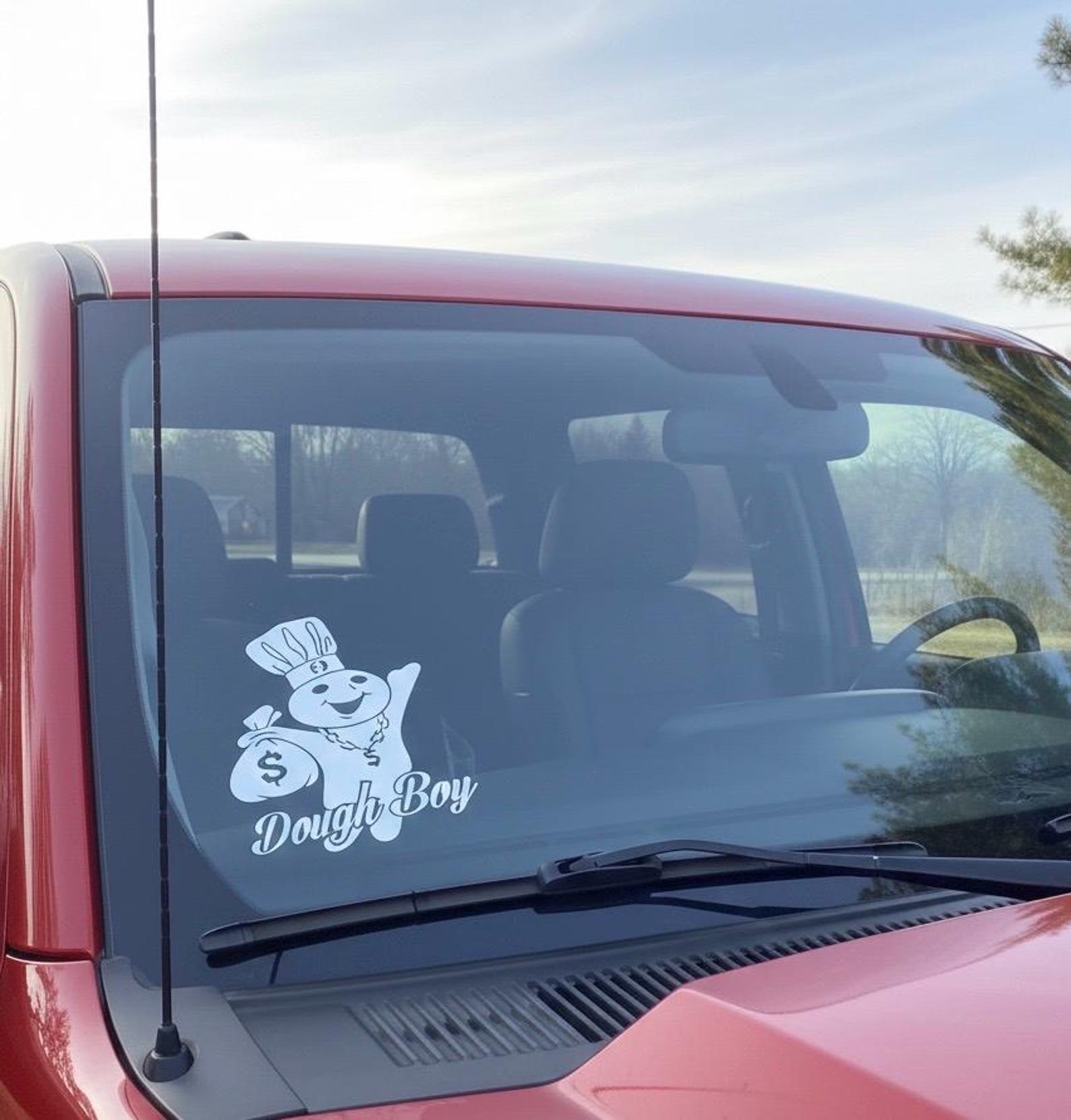 Dough Boy Vinyl Decal, Squatted Truck Car Sticker - Etsy