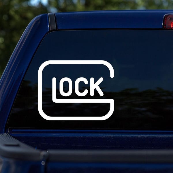 Glock Black Sticker - Etsy