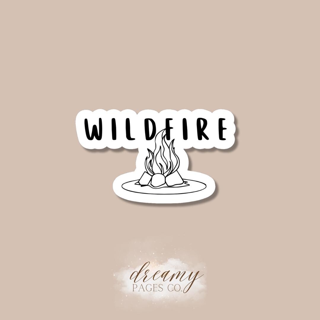Wildfire Nickname Sticker - Etsy