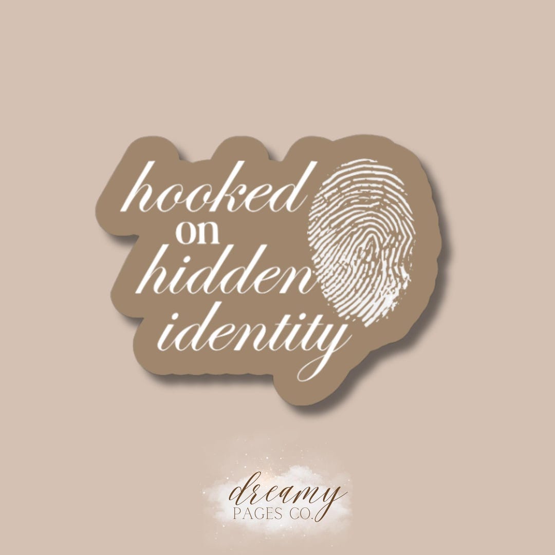 Hidden Identity Sticker - Etsy