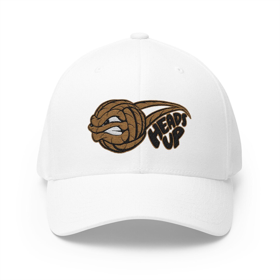 Heads up Monkey Fist Logo Cap, Embroidered Baseball Cap - Etsy