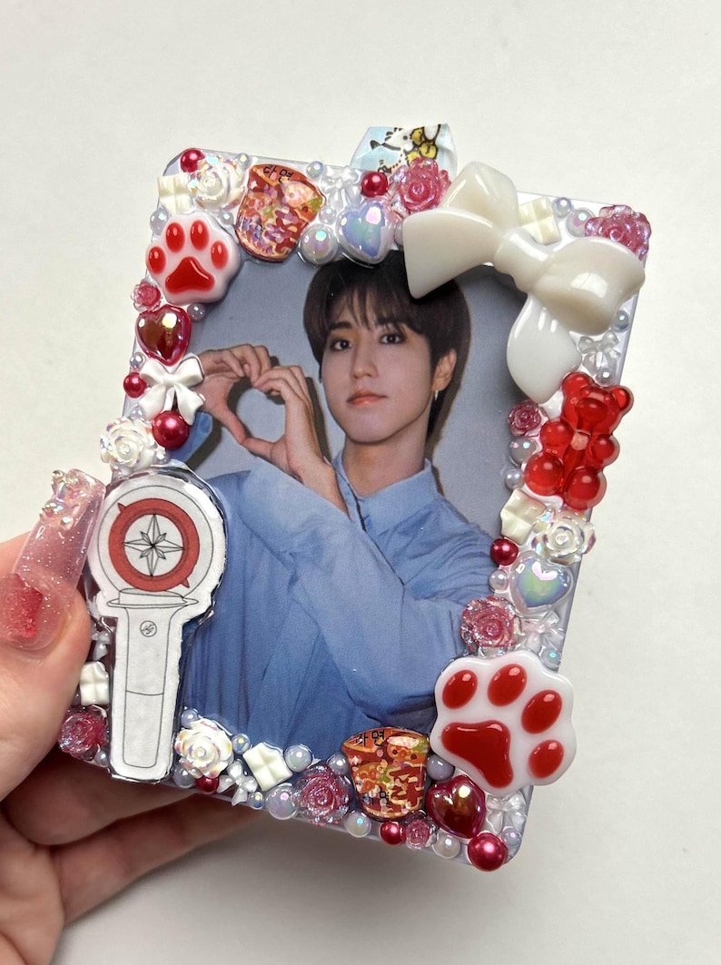 Decoden Custom Stray Kids Photocard Toploader (3-4 Inch) - Etsy