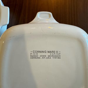 RARE stamped Authentic High Value VINTAGE Corning Ware spice of Life ...