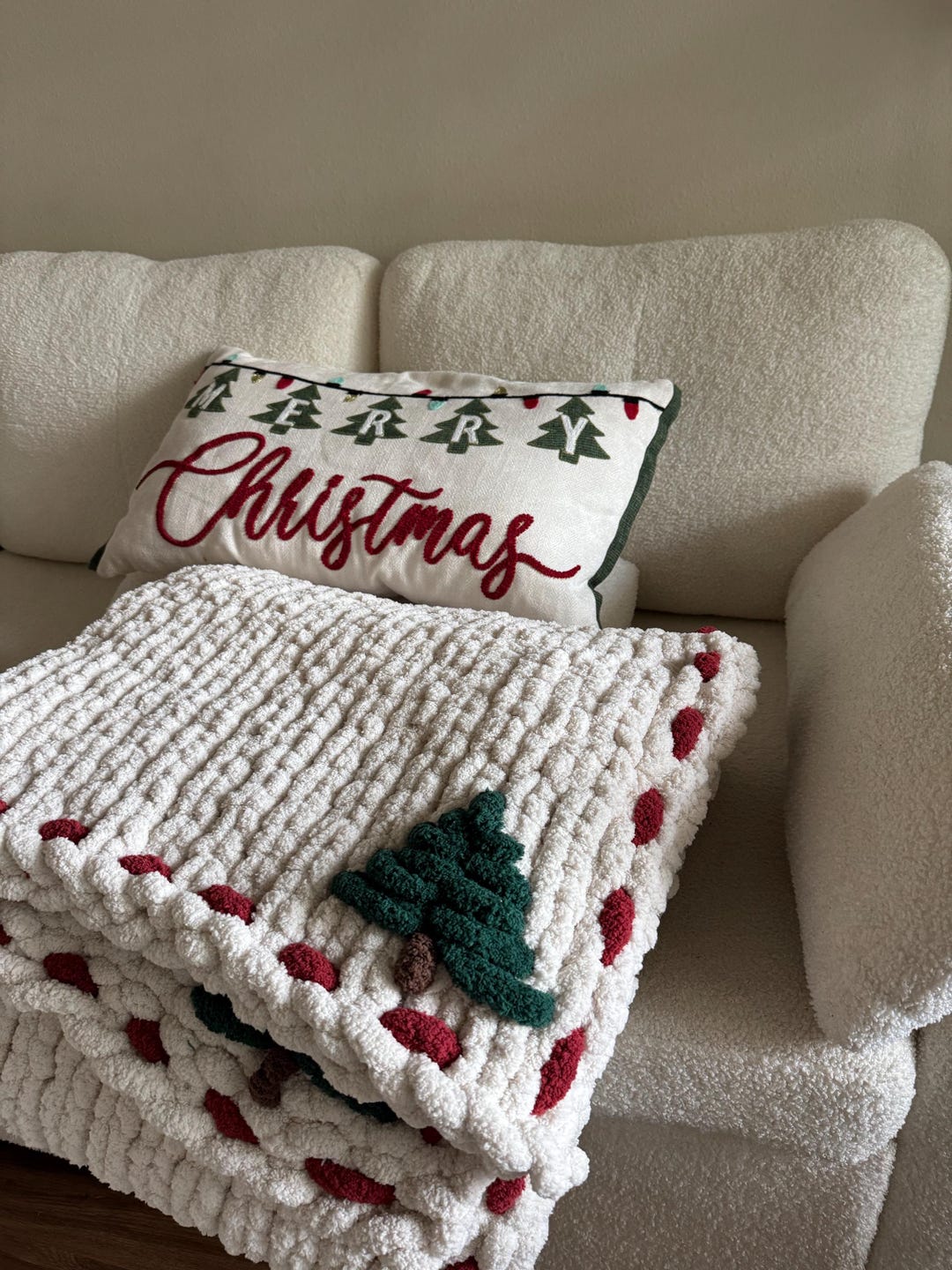 Christmas Trees Blanket - Etsy