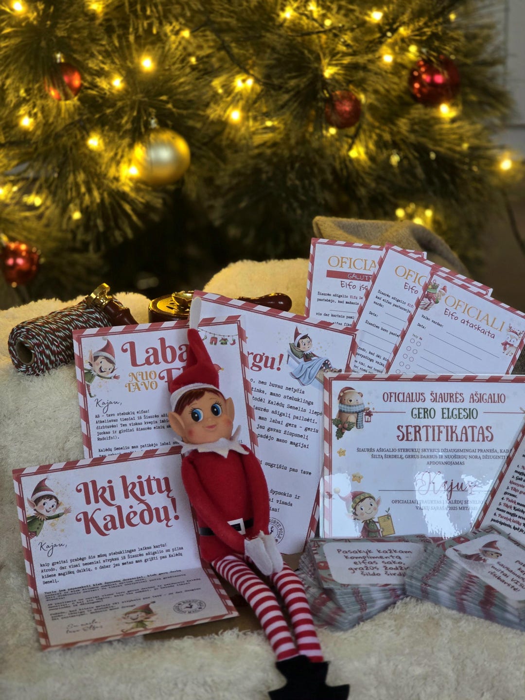 Elf Printable Bundle – Elf Letters, Mischief & Good Deed Cards ...