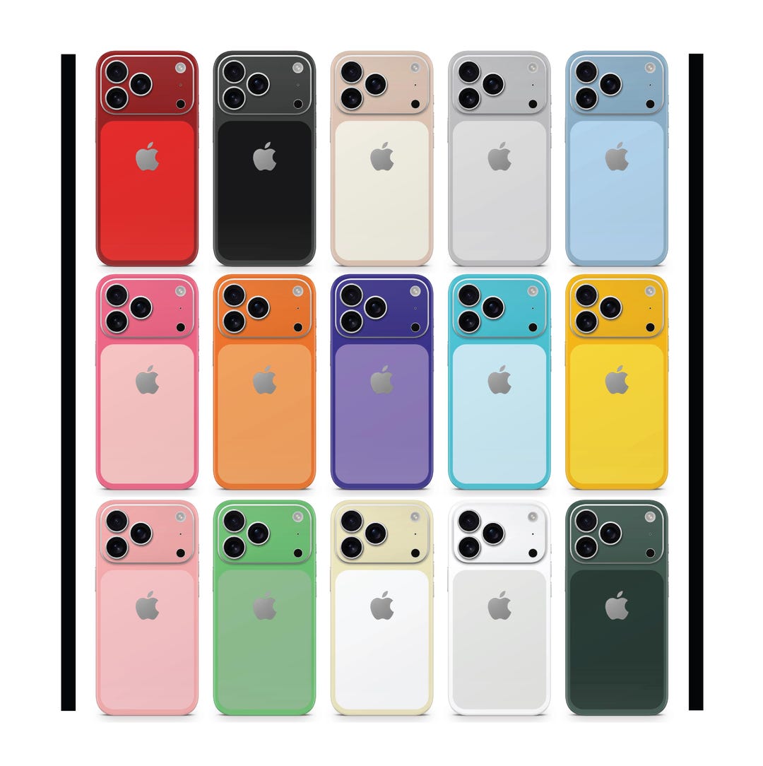 Premium iPhone Skin Wrap - Matte Finish, Bubble-free and Customizable ...