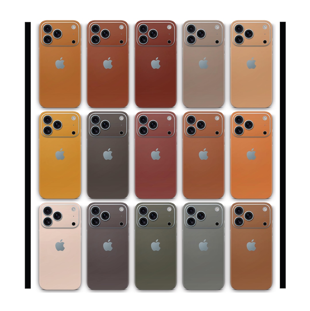 Premium iPhone Skin Wrap - Matte Finish, Bubble-free and Customizable ...