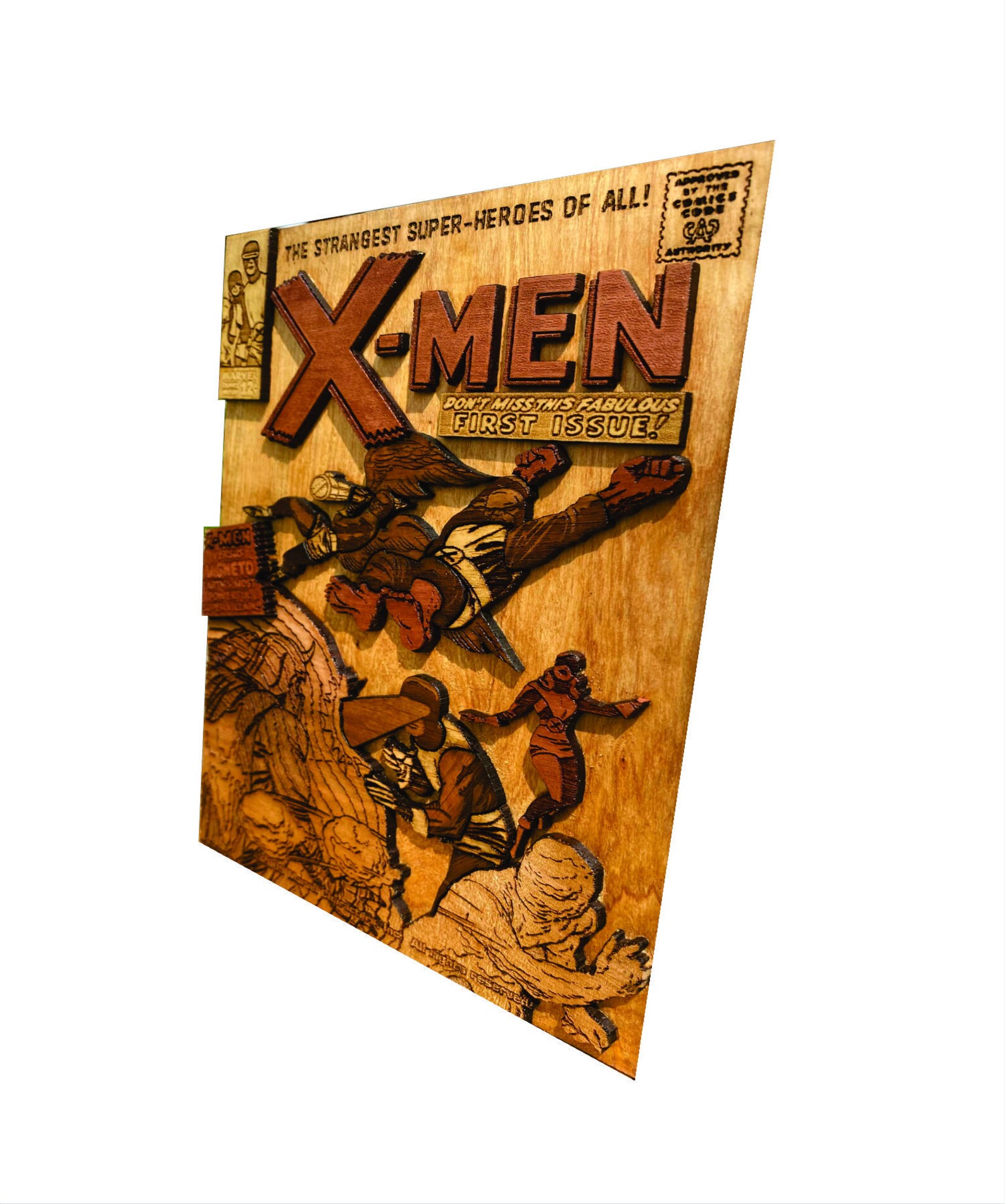 X-men Svg, Digital File, Custom Comic Covers, 3d Comic Book, Laser ...