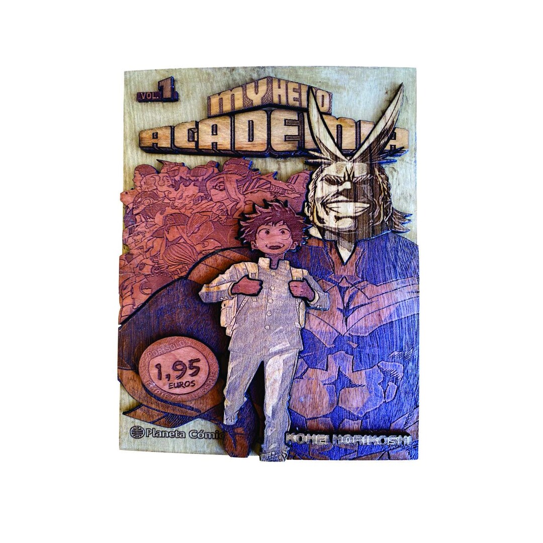 My Hero Academia SVG, Digital File, Custom Manga Covers, 3d Comic Book ...