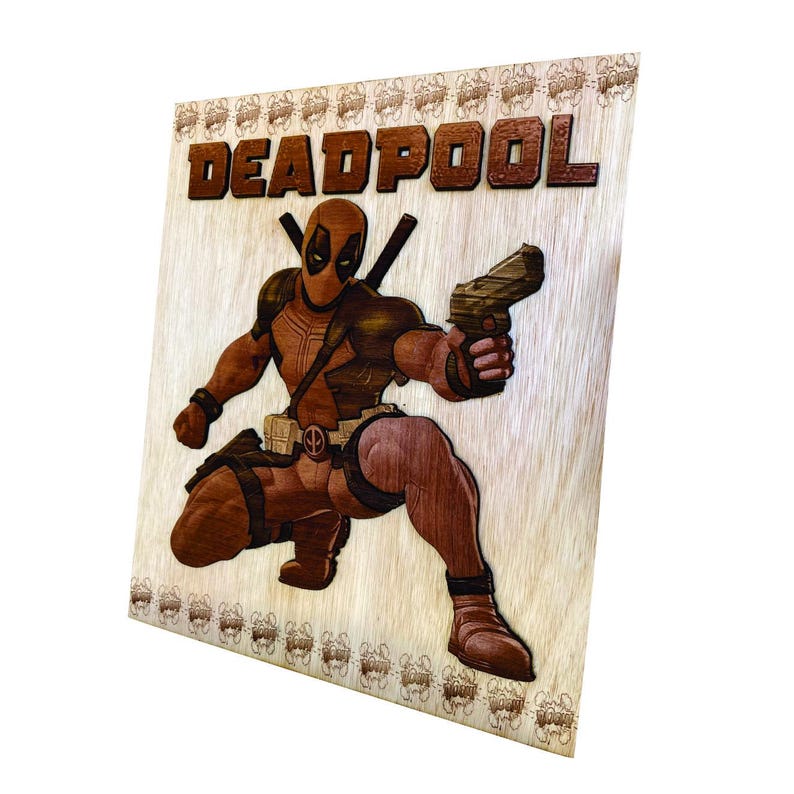 DEADPOOL Frame SVG, Custom Comic Covers, Comic Frame, Christmas Gifts ...