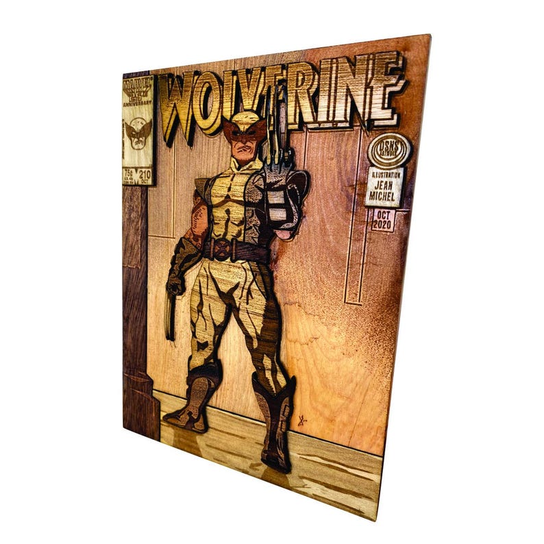 WOLVERINE Frame SVG, Custom Comic Covers, Comic Frame, Christmas Gifts ...