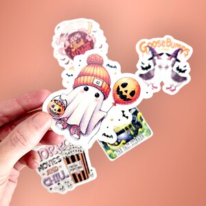Halloween Sticker Bundle Set of 5 Spooky & Fun Stickers Perfect for ...