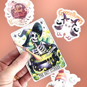 Halloween Sticker Bundle Set of 5 Spooky & Fun Stickers Perfect for ...