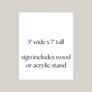 Table Numbers for Wedding 5x7 - Etsy